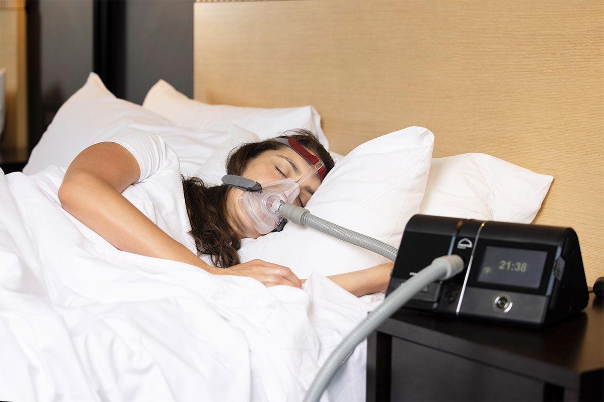 Lowenstein CARA Full Face CPAP Sleep Apnea Mask with ADJUSTABLE HEADGE ...